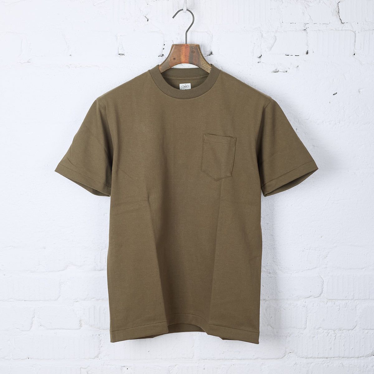 anatomica | pocket tee - olive – stuf|f-official