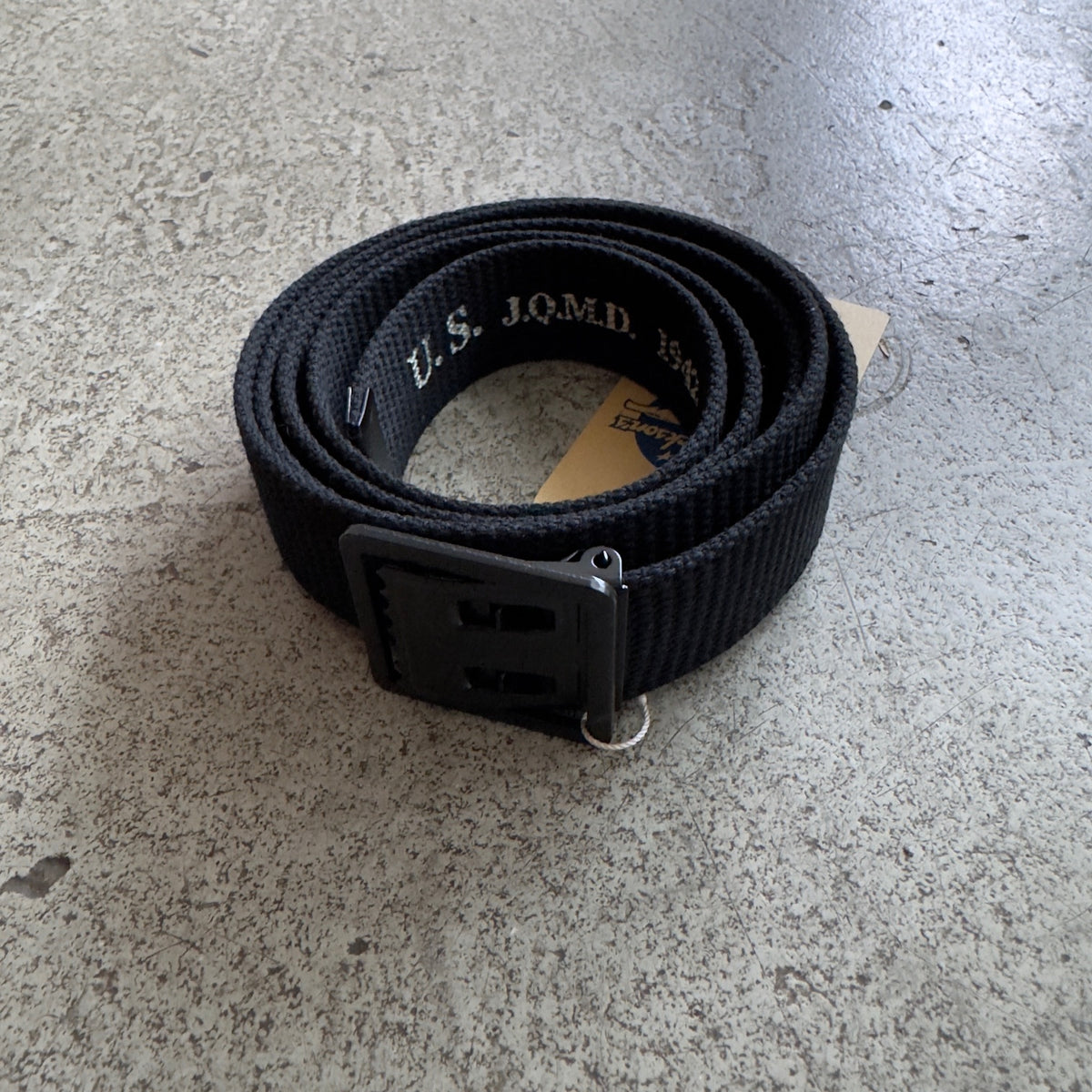 buzz rickson's | br02767 william gibson belt, web, waist, em m-1937 bl ...