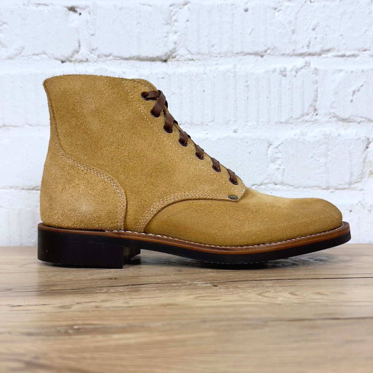 buzz rickson's | br02800 shoe, service, reverse upper, composition sol ...