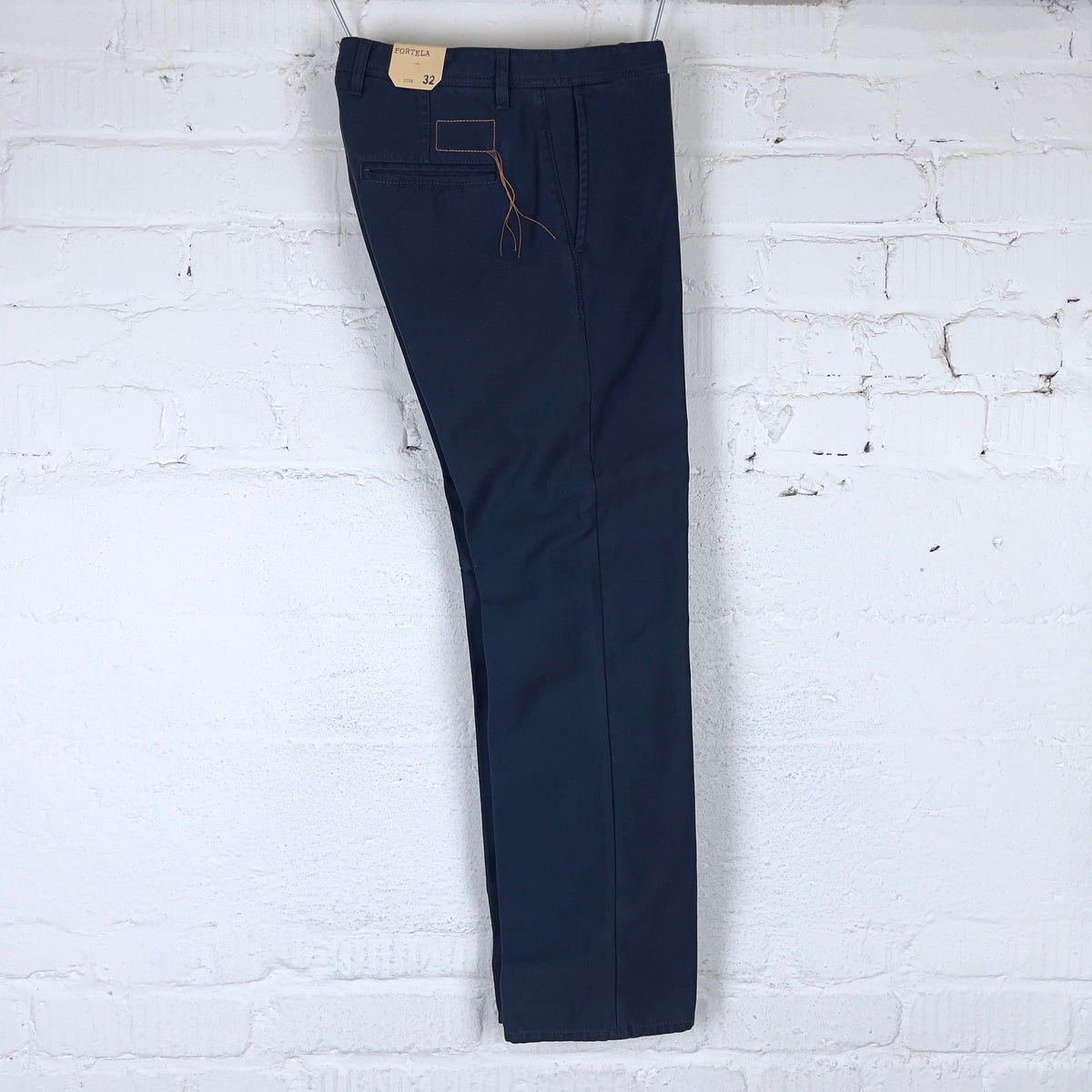fortela | reno 00185 chino trousers blue – stuf|f-official