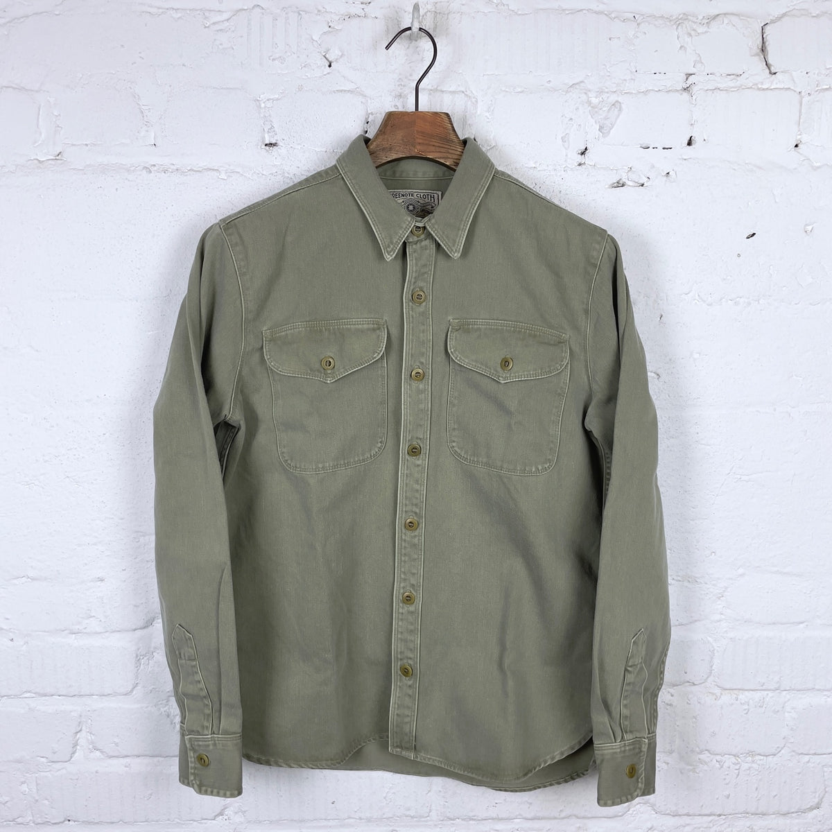 freenote cloth | utility shirt olive – stuf|f-official