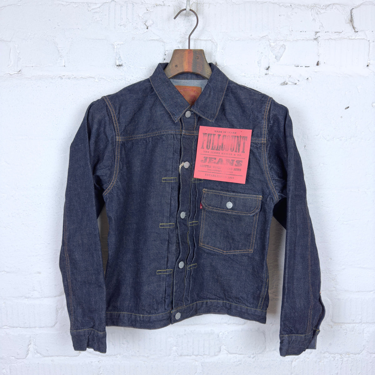 fullcount | 2107w type 1 denim jacket – stuf|f-official