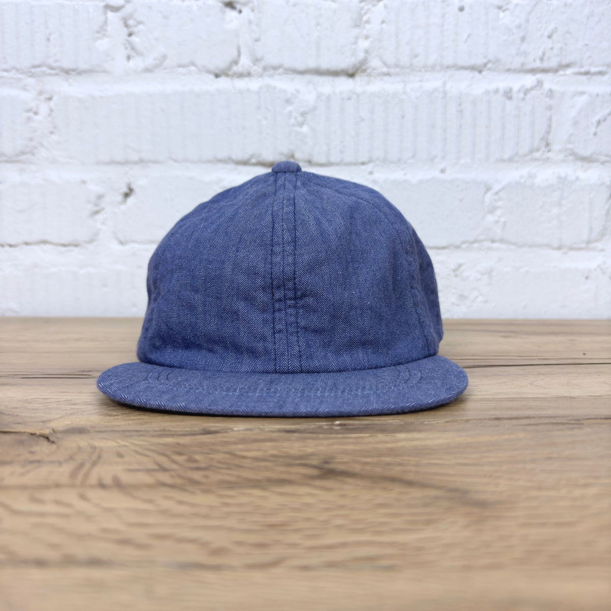 general things | hbt cap - herringbone blue – stuf|f-official