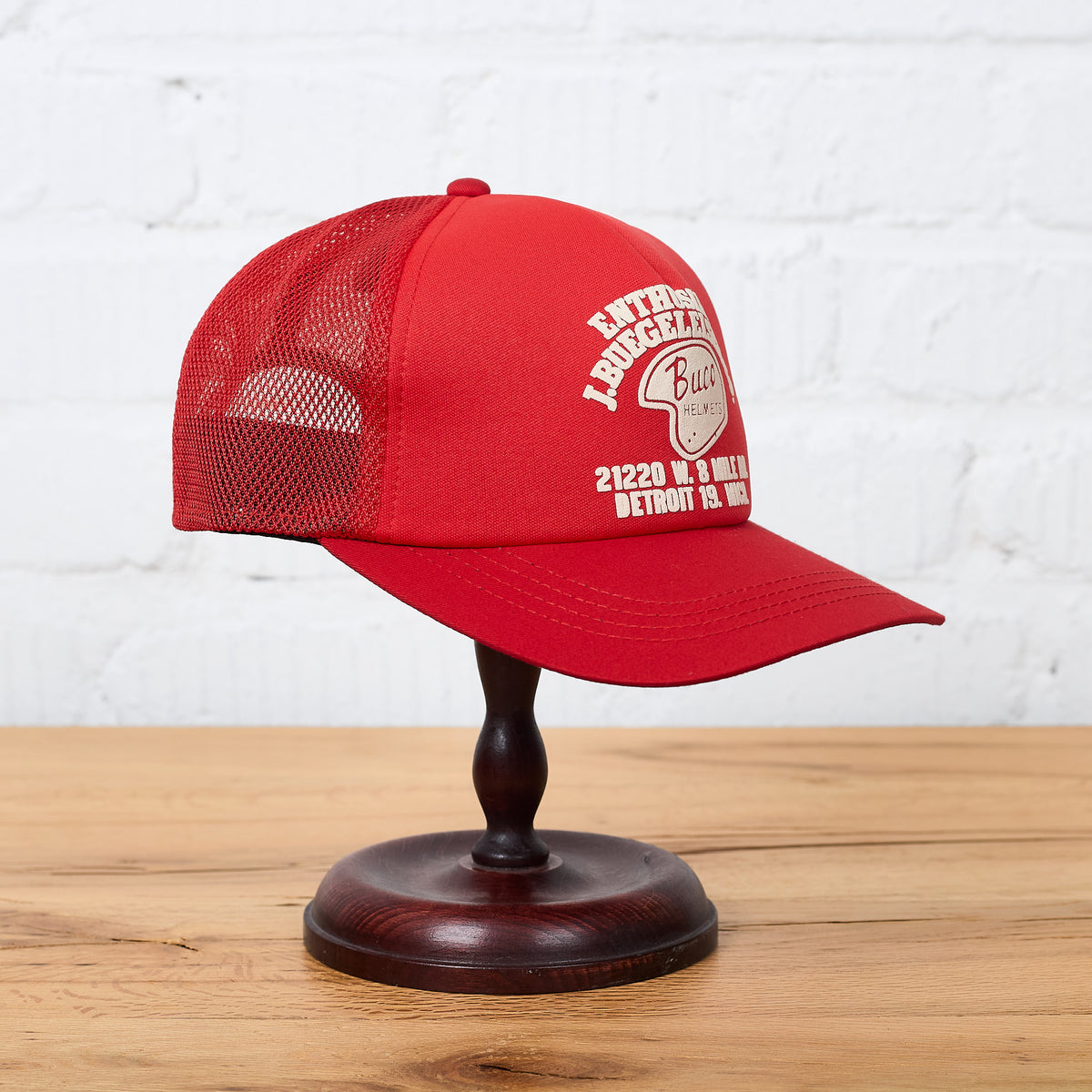 the real mccoy's | buco mesh cap / enthusiast red – stuf|f-official