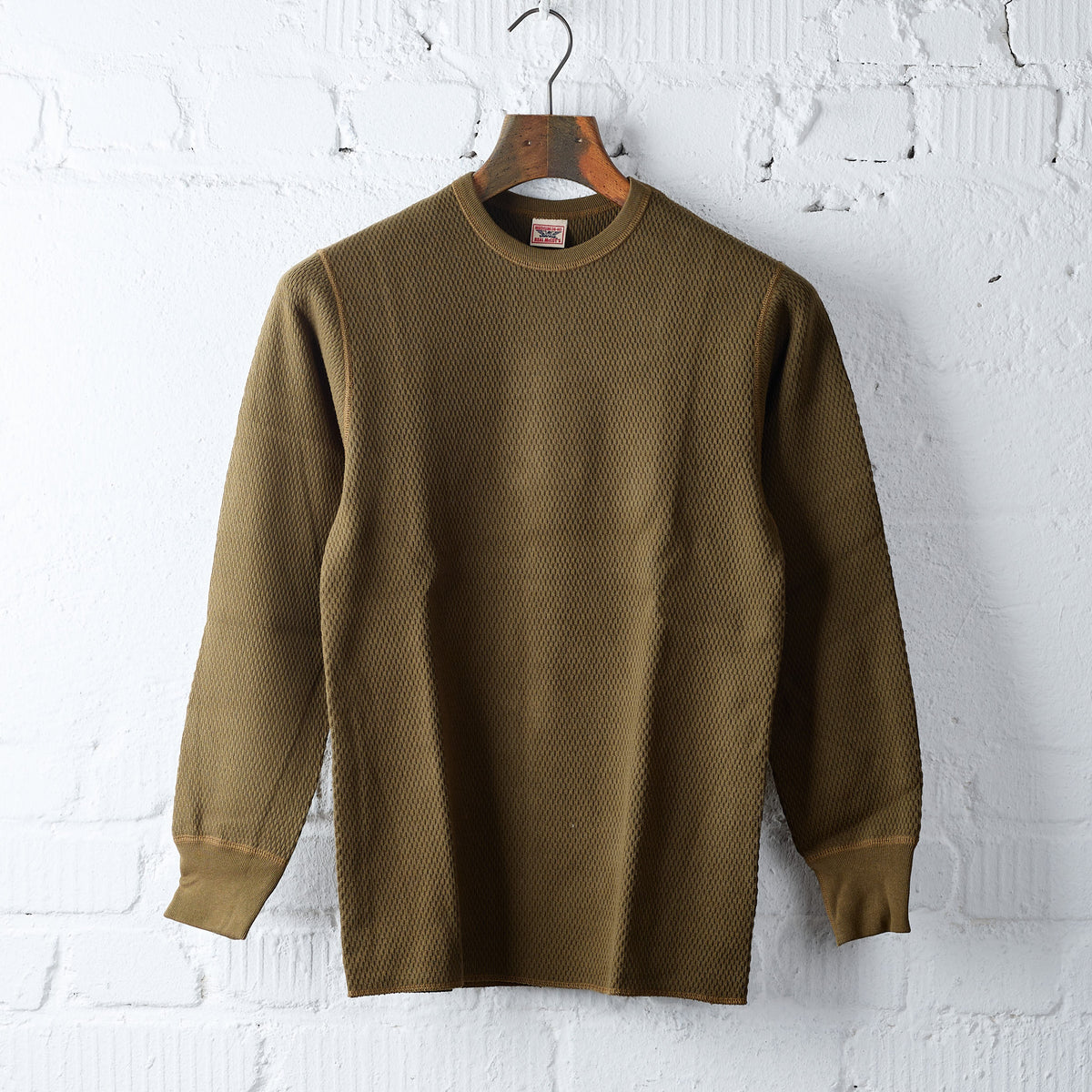 the real mccoy's | u.s. army military thermal shirt olive – stuf|f-official