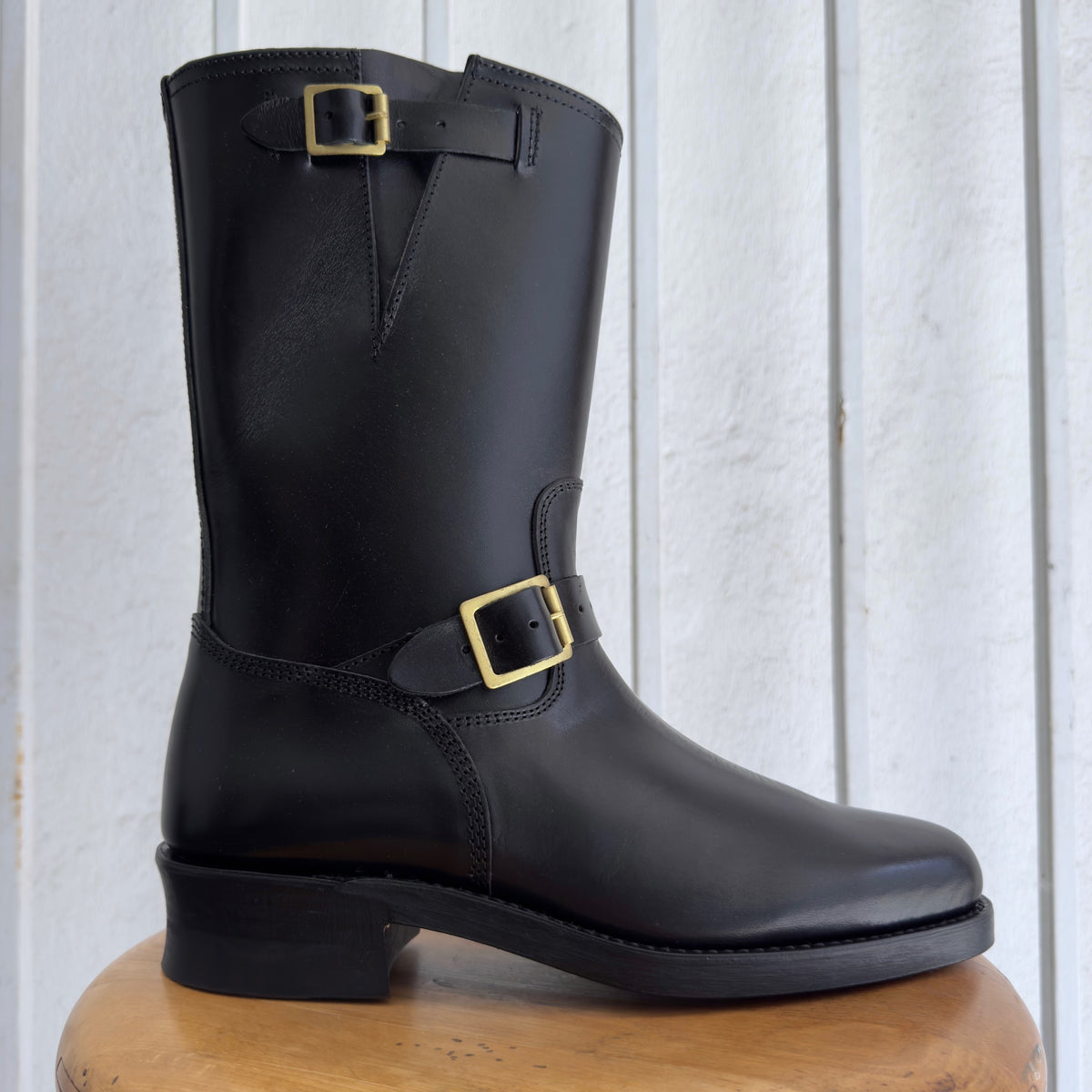 the real mccoy's | buco narrow engineer boots / buttock – stuf|f-official