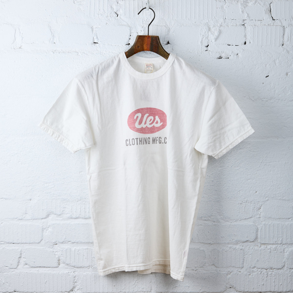 ues | ues logo t-shirt white – stuf|f-official