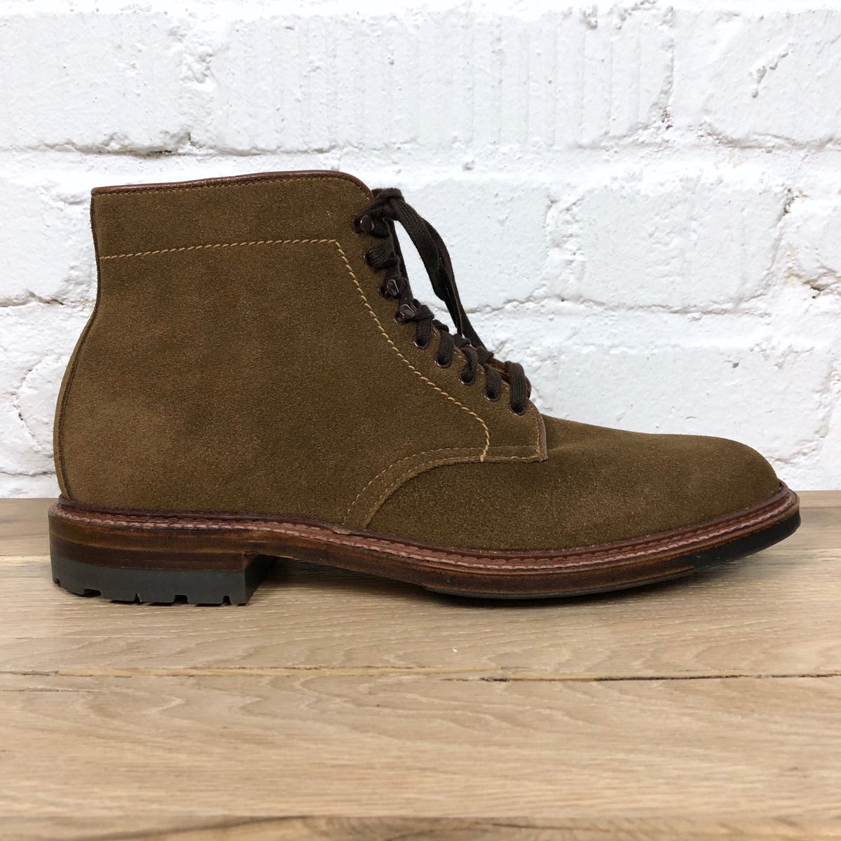 4511hc plain toe boot in snuff suede | alden | made in usa – stuf|f ...