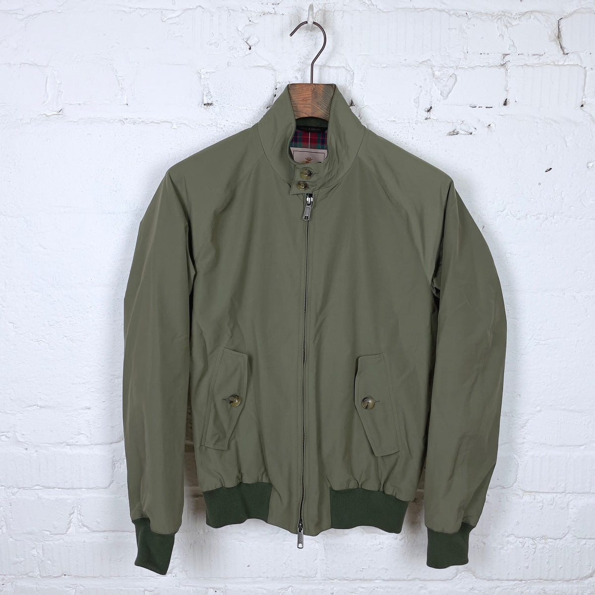baracuta | g9 classic harrington jacket army – stuf|f-official