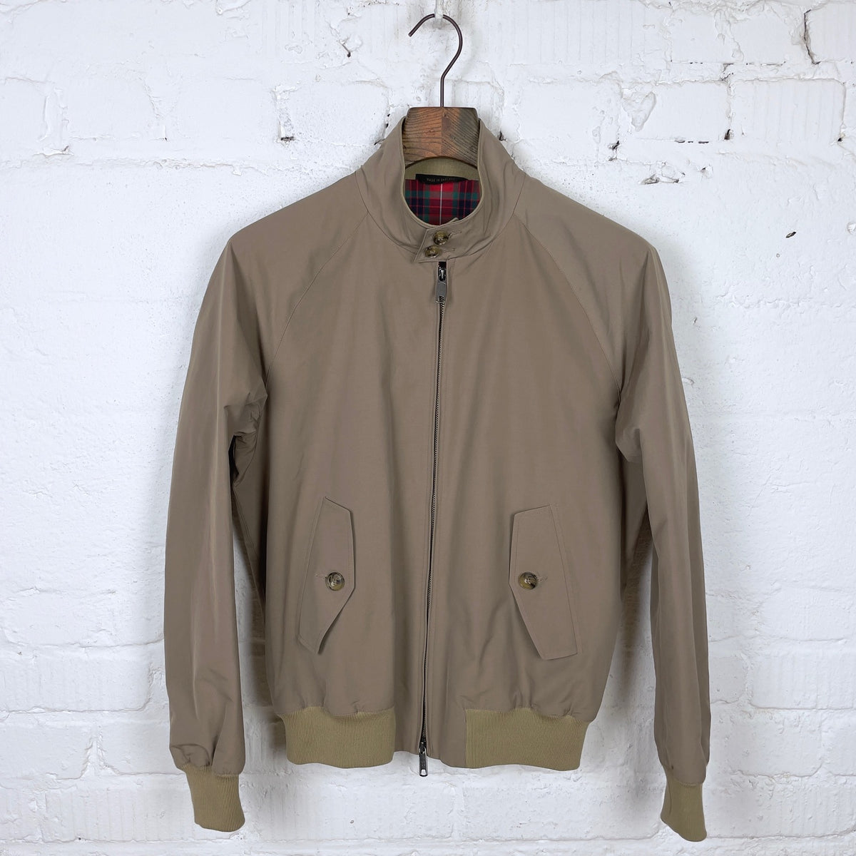 baracuta | g9 classic harrington jacket tan – stuf|f-official