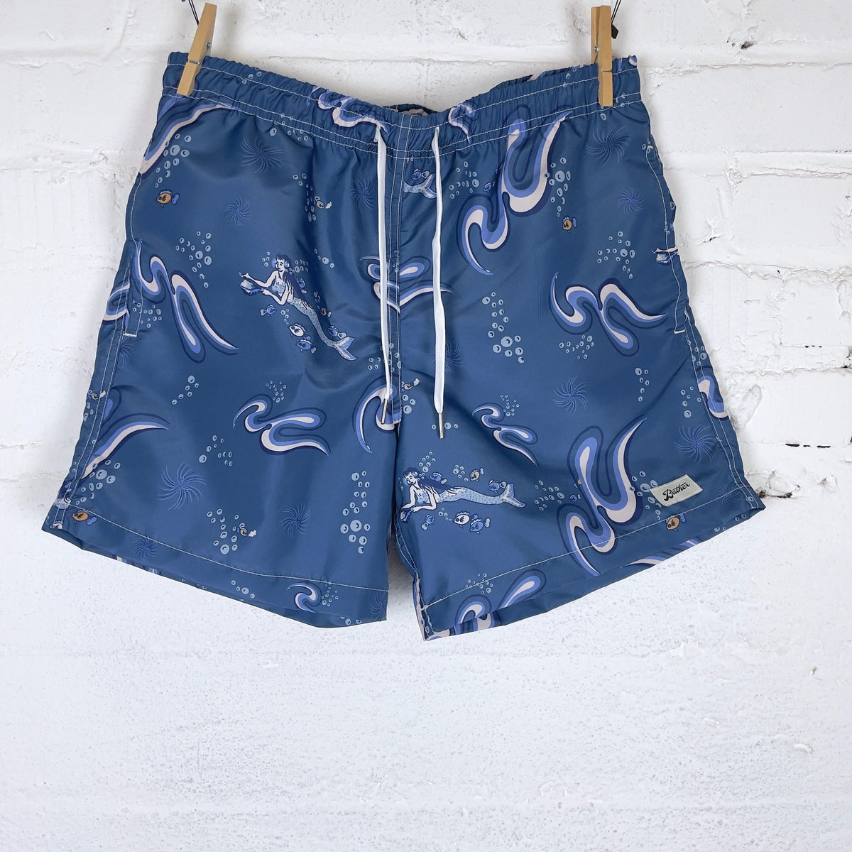 blue siren ocean swim trunk | bather | made in canada – stuf|f-official