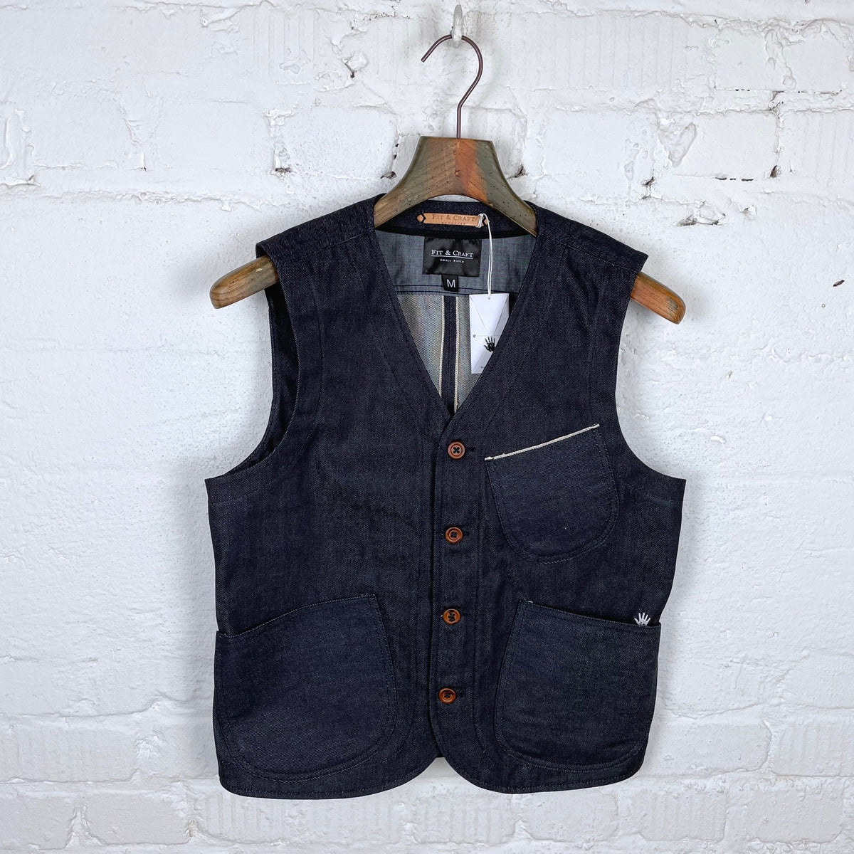 mneme denim vest | fit & craft | made in greece – stuf|f-official