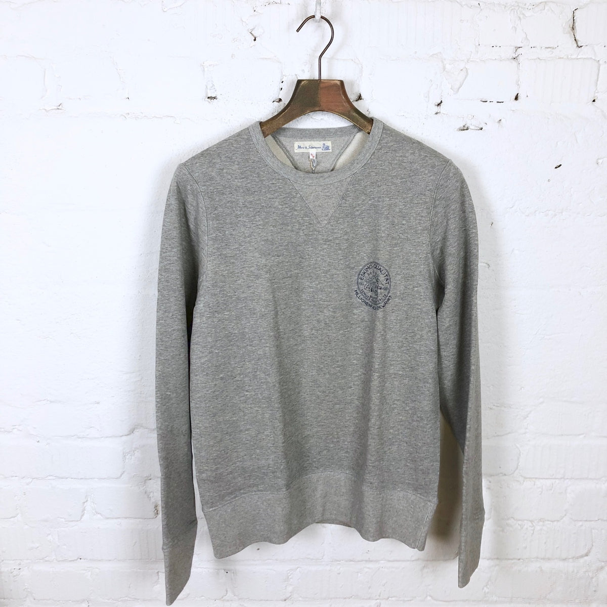 344 sweatshirt eskimo | merz b. schwanen | made in portugal – stuf|f ...