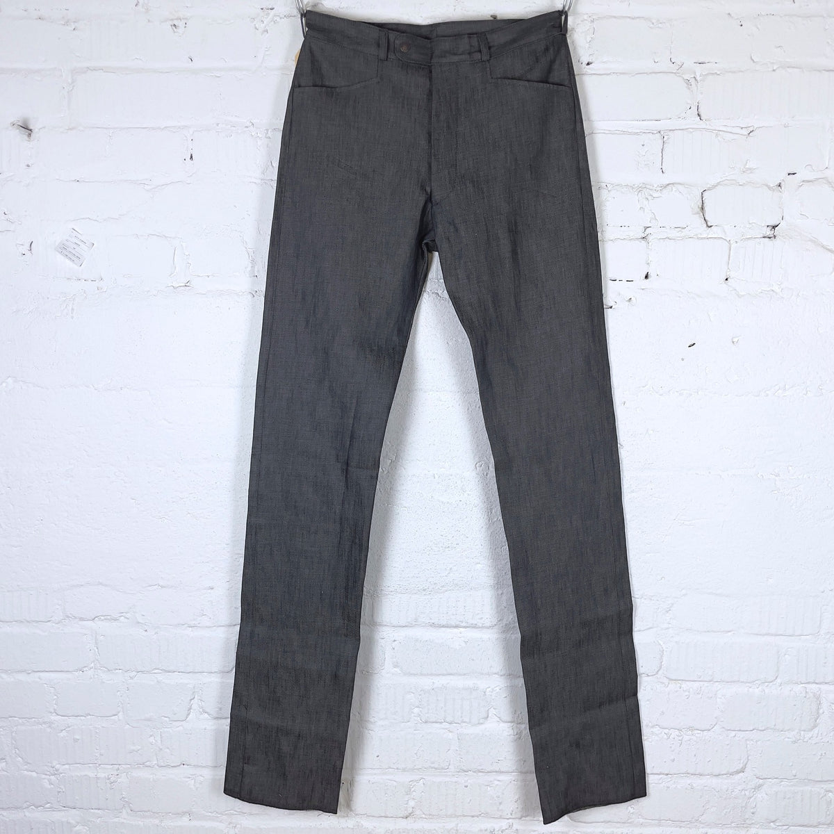 "nouvelle vague" slacks - charcoal grey | mister freedom | made in usa ...