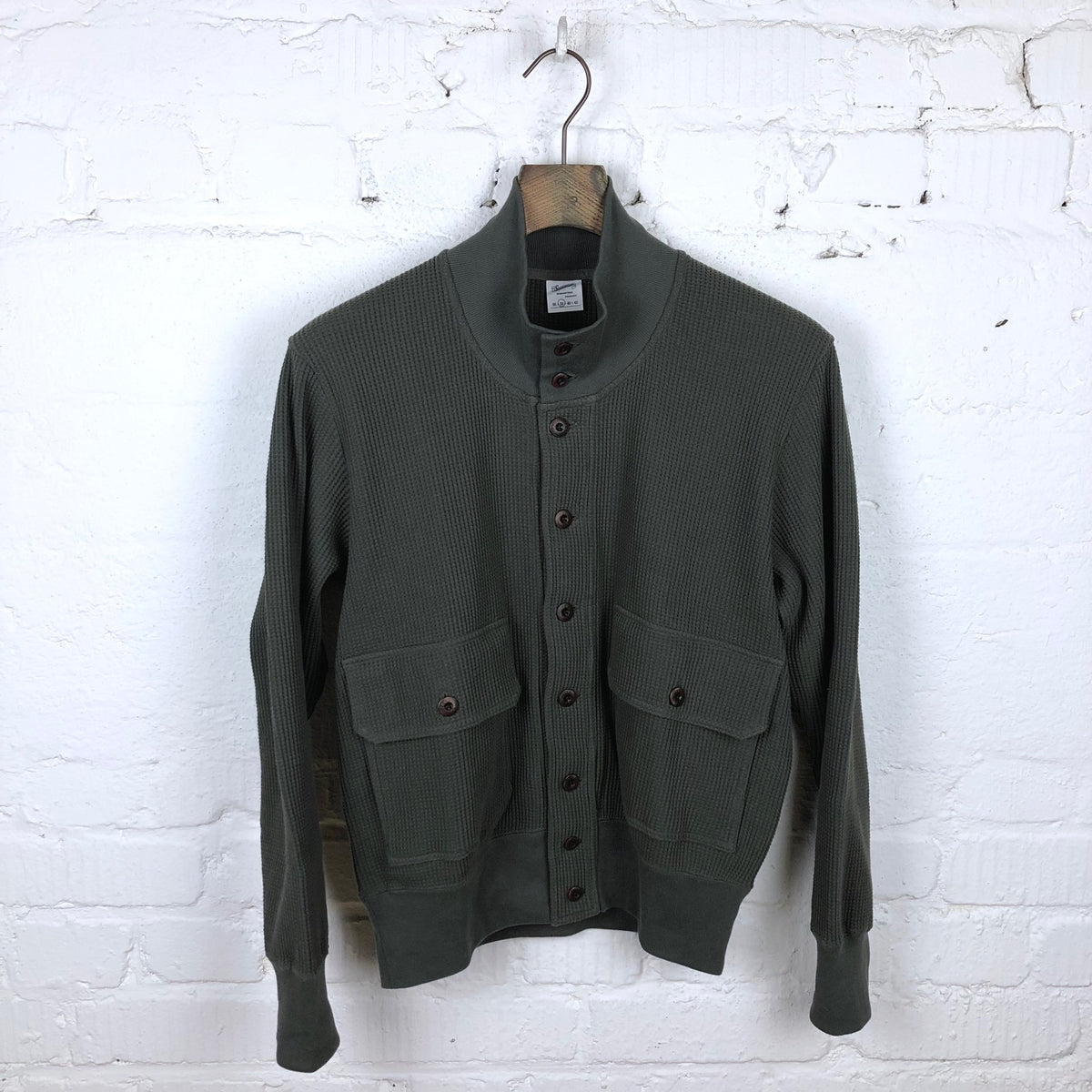kennington cardigan olive | soundman | made in japan – stuf|f-official