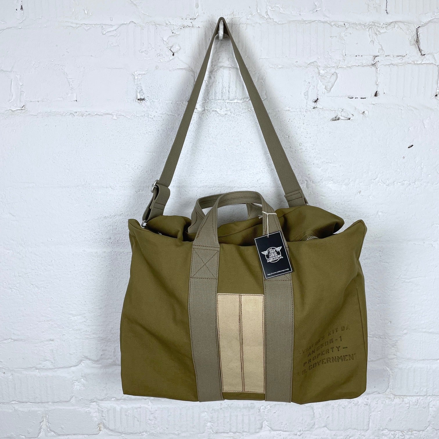 aviator's kit bag 6505-1 | the real mccoy's | made in japan – stuf|f ...