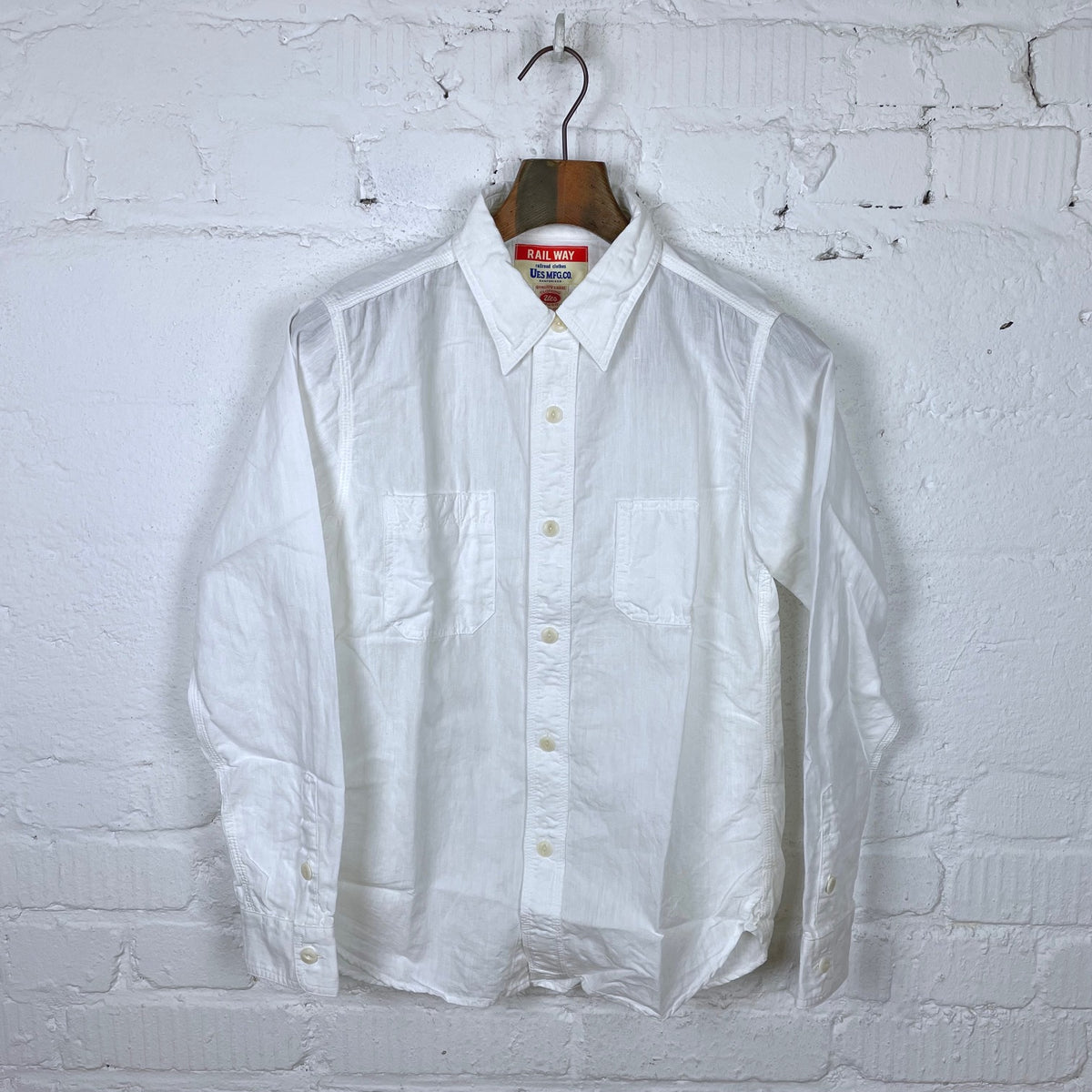 work shirt white | ues clothing | made in japan – stuf|f-official